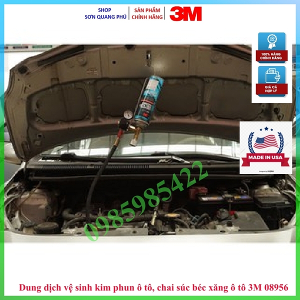 Dung dịch xúc béc 3M 08956, vệ sinh kim phun xăng 3M 08956 Sử dụng với ...