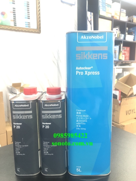 Dầu bóng 2K Sikkens Autoclear Pro Xpress 5 Lít 3:1 CÔNG TY TNHH THƯƠNG ...