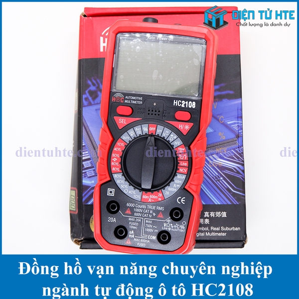Đồng hồ vạn năng chuyên nghiệp HC2108 | Điện Tử HTE