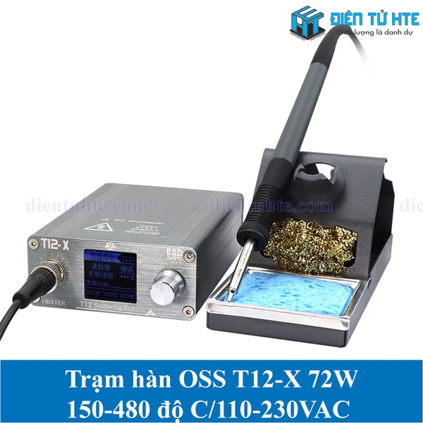 Trạm hàn T12 OSS Team Model T12-X 72W | Điện Tử HTE
