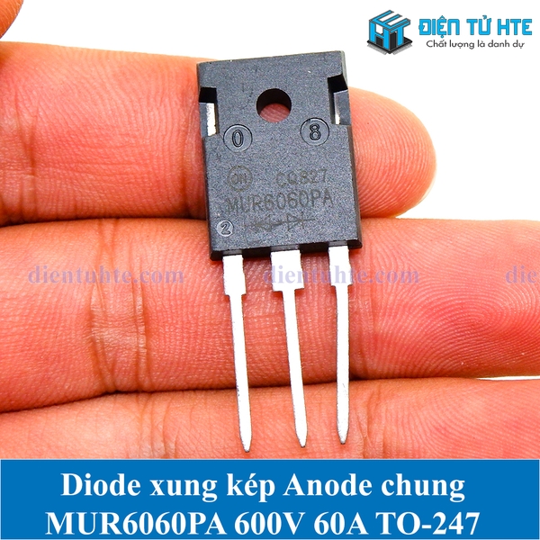 Diode xung kép Anode chung MUR6060PA 600V 60A TO-247 | Điện Tử HTE