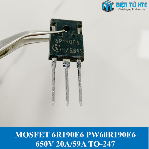 [THÁO MÁY] Mosfet kênh N N-Mosfet 6R190 6R190E6 IPW60R190E6 650V 20A ...