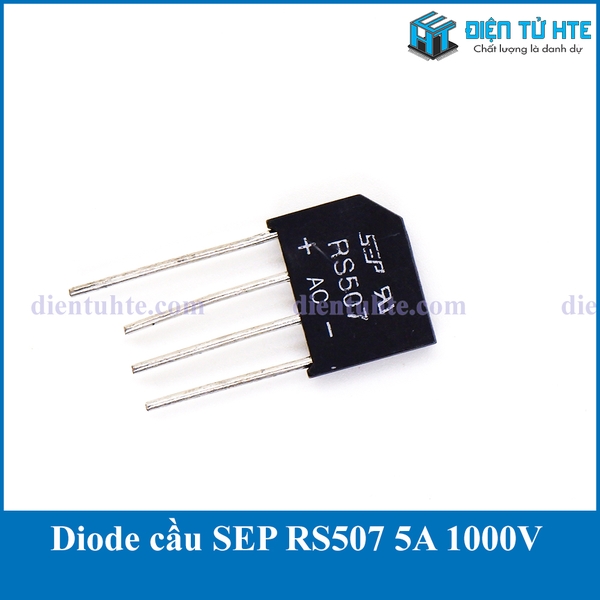 Diode cầu SEP RS507 5A 1000V | Điện Tử HTE