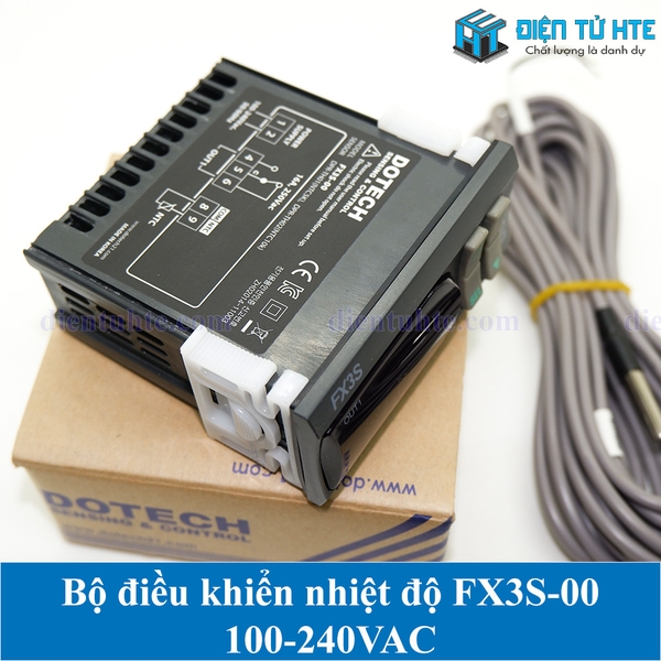 Bộ điều khiển nhiệt độ DOTECH FX3S FX3S-00 - Cảm biến 5 mét | Điện Tử HTE