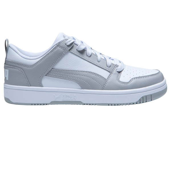 Puma Rebound Layup Lo Sl White Gray Violet | 369866-18