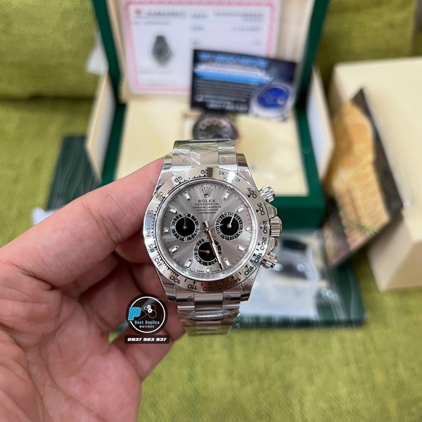 NEW 2022 / BETTER (3K) FACTORY BEST 1:1 / ROLEX DAYTONA OYSTER STEEL ...