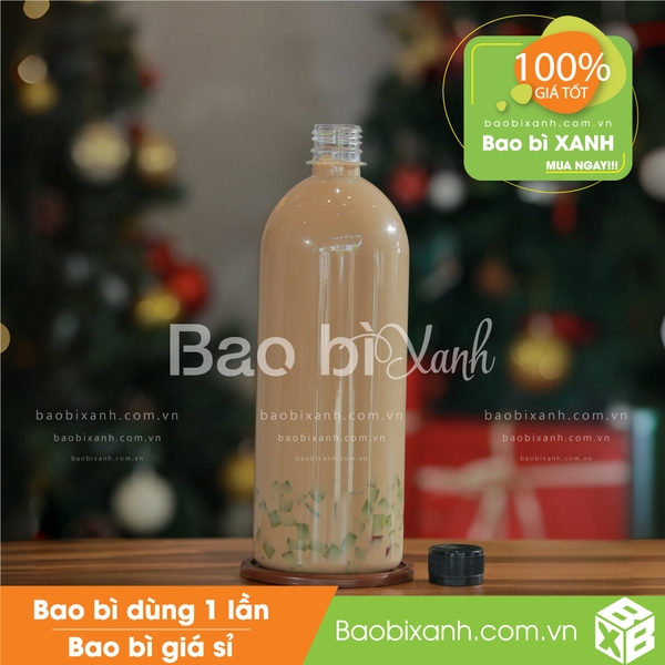 Chai nhựa 1 lít Đựng Mật Ong | Sỉ Chai 1000ml Giá Rẻ
