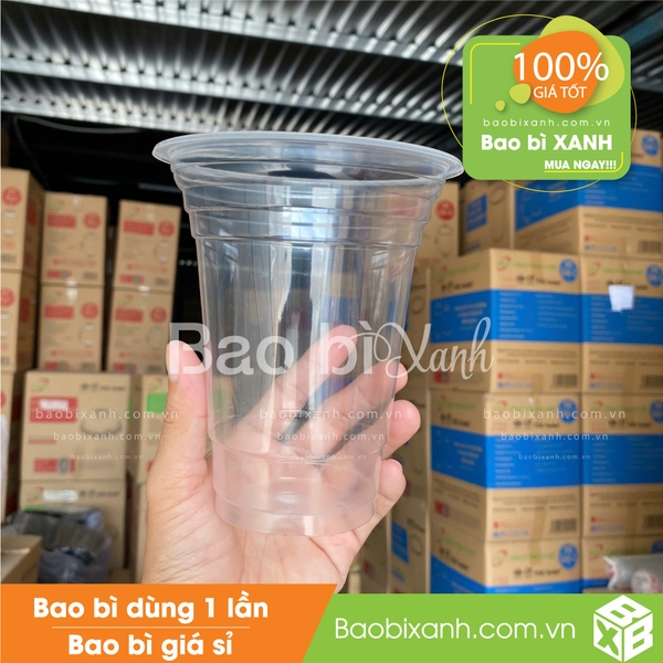 Ly nhựa pp 710ml (Bao Xanh) Đựng Nước Mía, Cam Ép