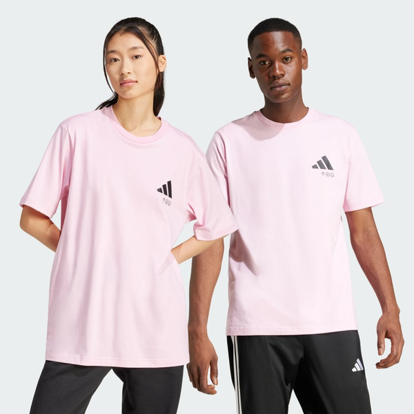 Áo T-shirt adidas Lounge Verbiage Friends of Sport Nam - JJ3985
