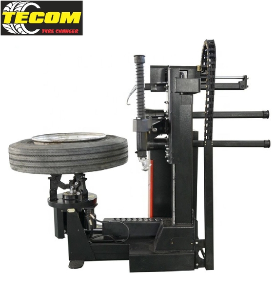 Máy ra vào lốp xe tải | máy làm lốp xe tải tự động