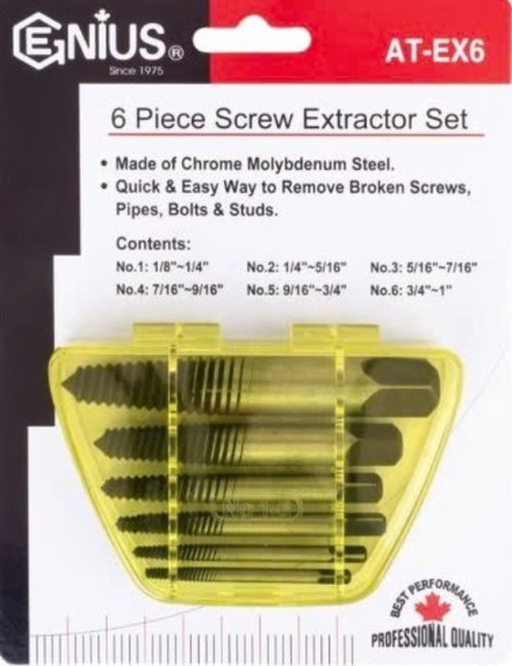 Taro phá bulong gãy AT-EX6 – Bộ 6 chi tiết