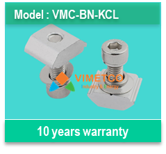 Bộ bulong liên kết kẹp sóng tôn với rail H 28x50 Vật liệu Inox 304, Nut ...