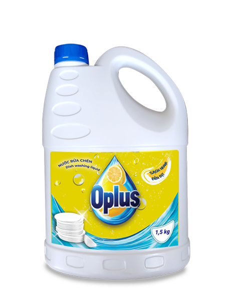 Nước rửa chén Oplus Sạch Nhanh - 1,5 kg - Dòng sản phẩm tẩy rửa chất lượng