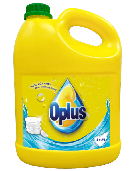 Nước rửa chén Oplus Sạch Nhanh - 3,6 kg - Dòng sản phẩm tẩy rửa chất lượng