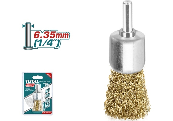 Chổi cước vàng 25mm TAC302561 | SIÊU THỊ MÁY MÓC THIẾT BỊ