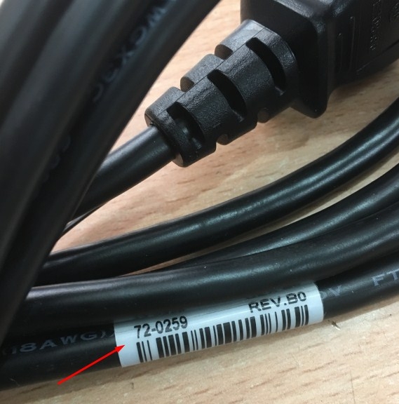 Dây Nguồn 3 Chân 2 Dẹt 1 Tròn Có Tiếp Địa Cisco 72-0259 LOROM LR-03A LR ...