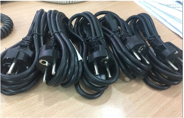 Dây Nguồn 2 Chân Tròn WELL SHIN WS-010A WS-002 AC Power Cord Europe ...