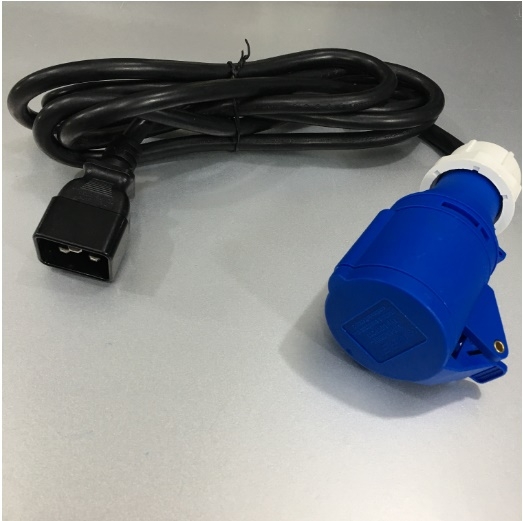 Dây Nguồn IEC 60320 C20 16A 250V Plug to IP44 Commando Female IEC 60309 ...