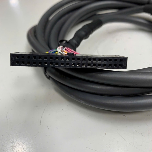 Cáp 3M 10ft Round Cable IDC 40 Pin Female to Female Pitch 2.54mm Gold ...