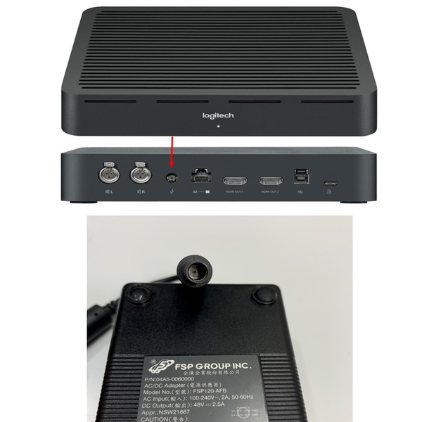 Adapter 48V 2.5A FSP Group Inc FSP120-AFB Connector Size 7.4mm x 5.0mm ...