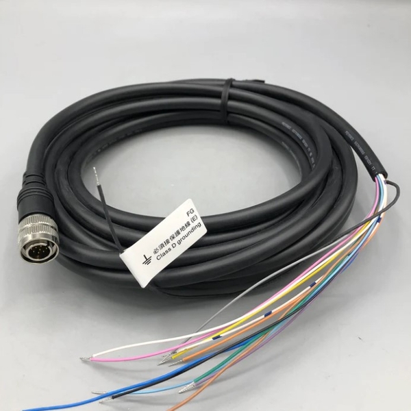 Cáp Dài 5M 17ft Keyence OP-87225 Power Cord Control IO Cable Hirose ...