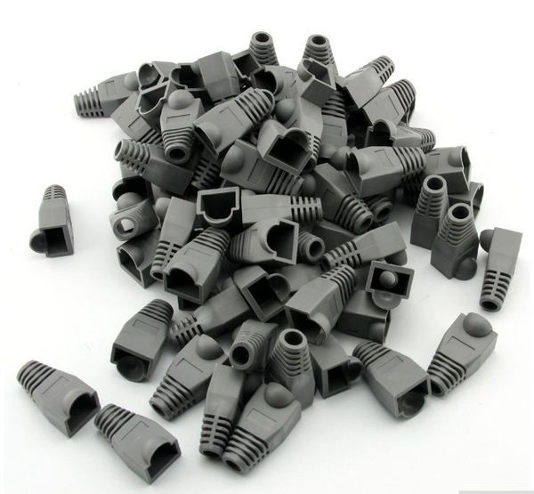 Đầu Boot Color Chụp Đây Mạng CAT5E/ CAT6 RJ45 Rubber Boot Packs For ...