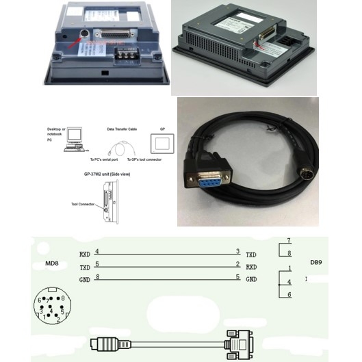 Cáp Lập Trình GPW-CB02 Data Transfer Cable 10ft Dài 3M Có Chống Nhiễu ...