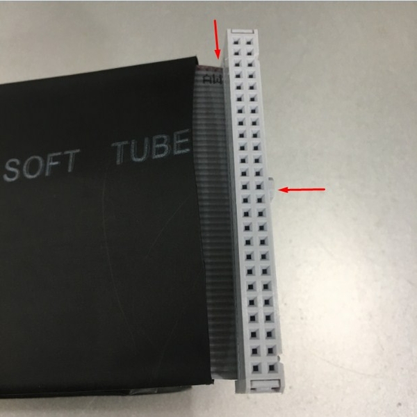 Cáp 50 Pin Flat Ribbon Data Cable Grey Dài 1M IDC 50 Wire Pitch 2.54mm ...