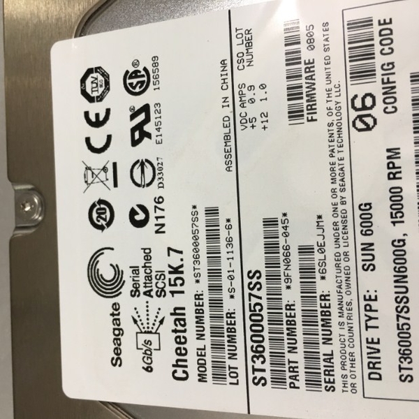 Ổ Cứng Máy Chủ Seagate ST3600057SS Cheetah 15K.7 600GB SAS 3.5-inch ...