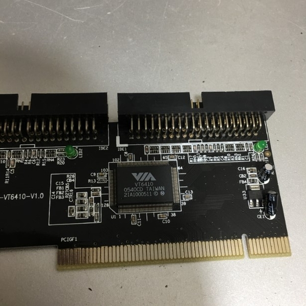 Card PCI 4X ATA133 RAID 2 Port IDE Controller VT6410 Chip MM-VIA6410 ...