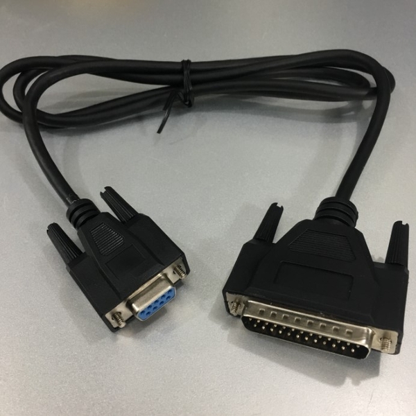 Cáp Truyền Dữ Liệu RS-232C Cable DB25 Male to DB9 Female Length 3M For ...