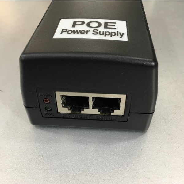Adapter POE 55V 0.62A 30W Gigabit PoE Injector 10/100/1000Mbps POE ...