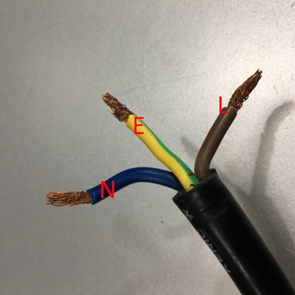 Dây Nguồn KENIC KE-24 IEC320 C13 to Connectors Terminals 10A 250V 3x1 ...