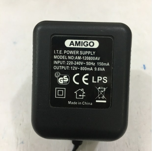 Bộ Chuyển Đổi Nguồn Adapter AC To AC 12V 800mA AMIGO AM-120800AV ITE ...