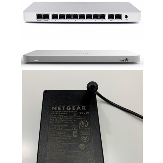 Adapter 54V 2.4A NETGEAR OEM Cisco MA-PWR-100WAC 640-76010 Connector ...