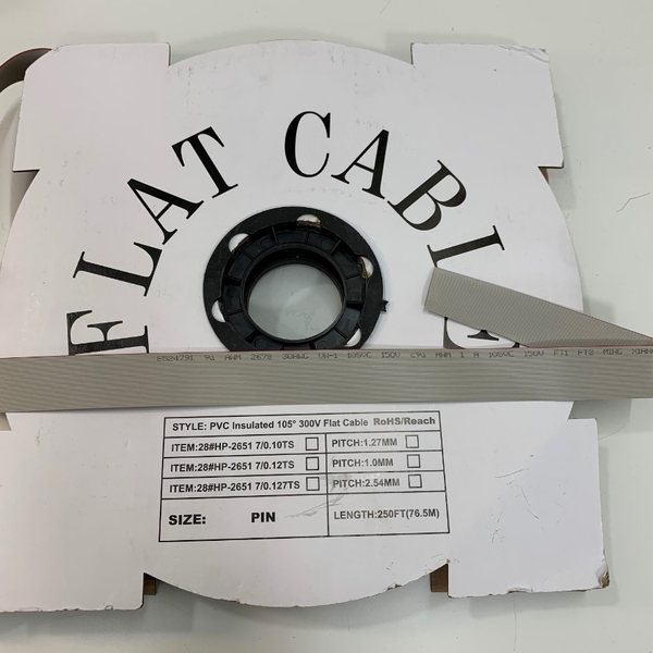 Cáp IDC 40 Pin Flat Ribbon Cable 40 Way 0.635mm Pitch Unscreened 25.4mm ...