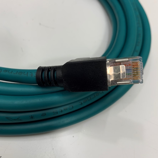 Cáp M12 X-Coded 8 Pole to RJ45 Gigabit Ethernet Interface CAT5E ...