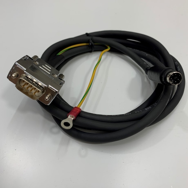 Cáp Lập Trình D9-QCPU2-2M 7Ft Dài 2M Cable MD6M to DB9 Male For HMI ...