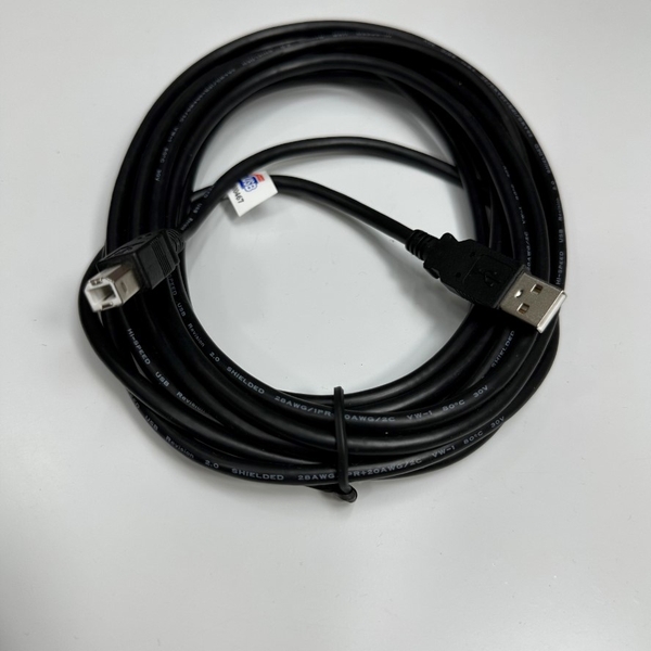 Cáp 5M 17ft USB 2.0 Type A Male to B Male Shielded USB Data Transfer ...