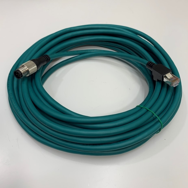 Cáp CCB-84901-1004-10 185-0254R 33Ft Dài 10M Cable Ethernet COGNEX M12 ...
