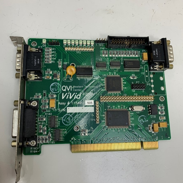 QVI Western Technology Center ViVid Video Capture Board PCI Card 11540-505