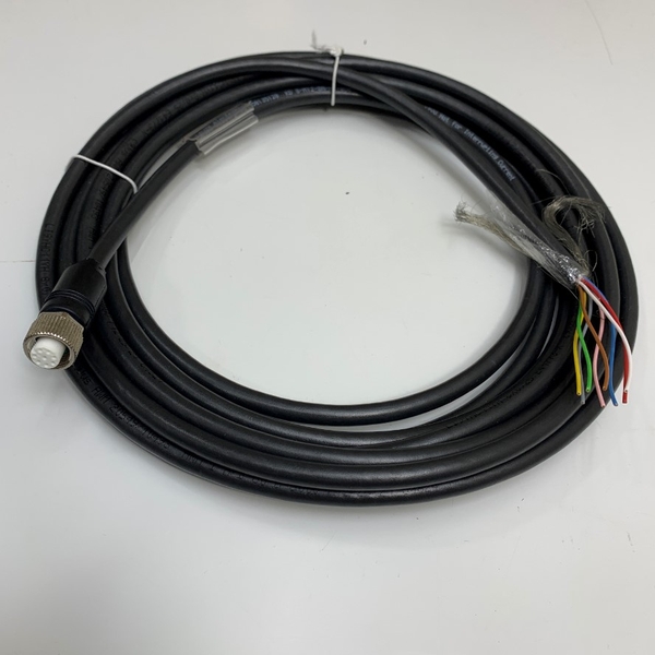 Cáp 5M 17ft LEUZE 50135128 KD S-M12-8A-P1-050 Cable M12 A-Code 8 Pin ...