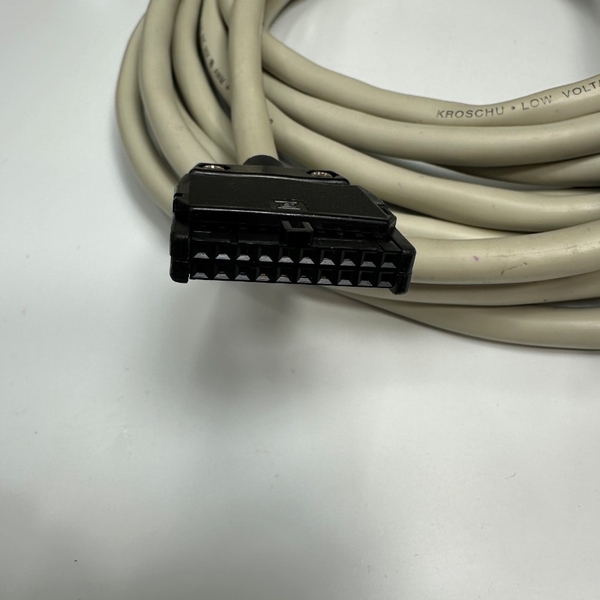 Cáp 5M 17ft Cable Connector IDC 20 Pin Female to 15 Core Bare Wire Open ...