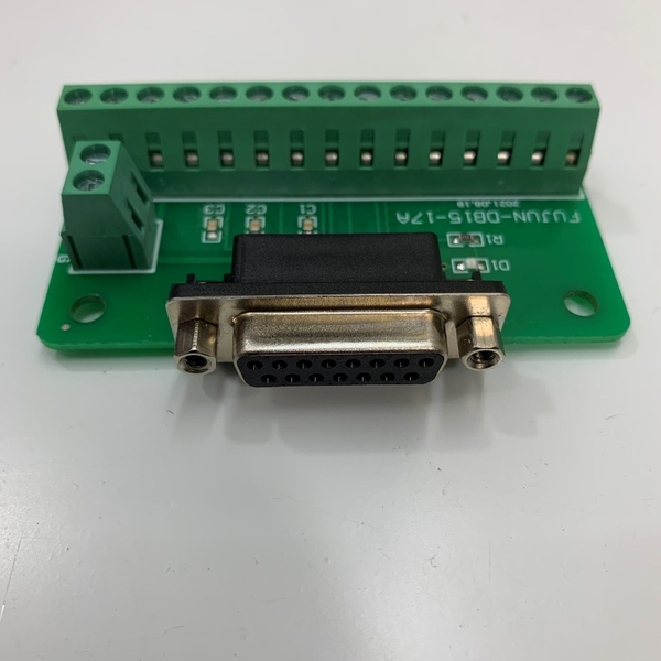Rắc Cắm Mô Dun Bắt Vít Khối FUJUN-BD15-17A DB15 15 Pin Female D-SUB 2 ...