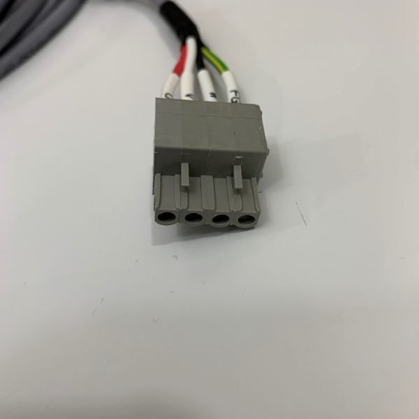 Cáp Servo Motor Power Cable 4M For RS Automation Servo Motor Cable ...