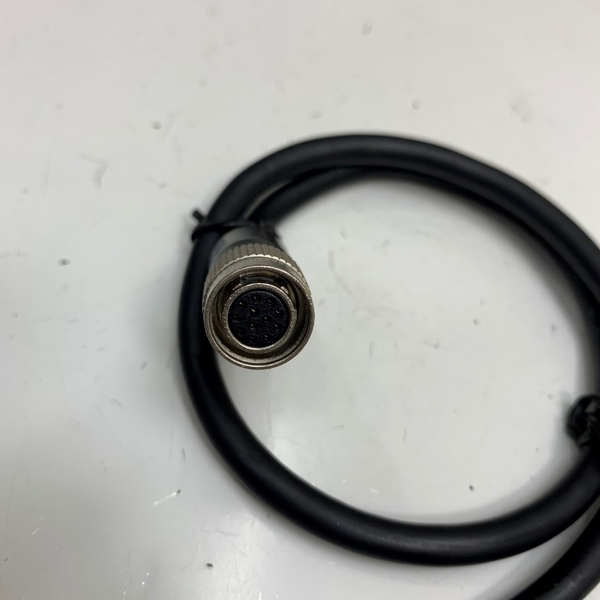 Cáp 0.5M 1.7ft Cable Connector Hirose 12 Pin Female HR10A-10P-12S(73 ...