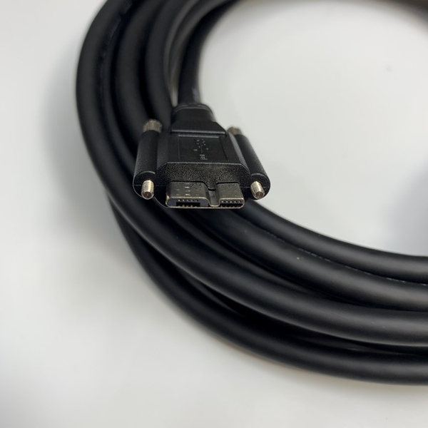 Cáp 5M 17ft Camera Cable USB 3.0 Type A to Micro B Male With Screw ...