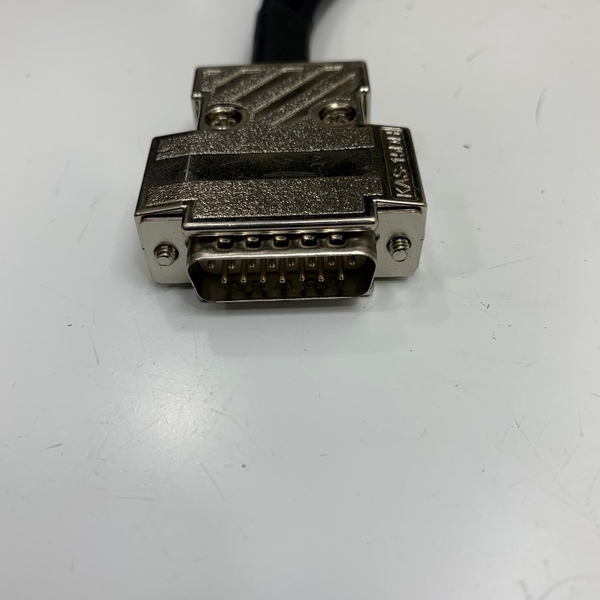 Cáp Splitter Y Cable DB15 Male D-Sub 2 Rows to Three 3 Port DB9 Male ...
