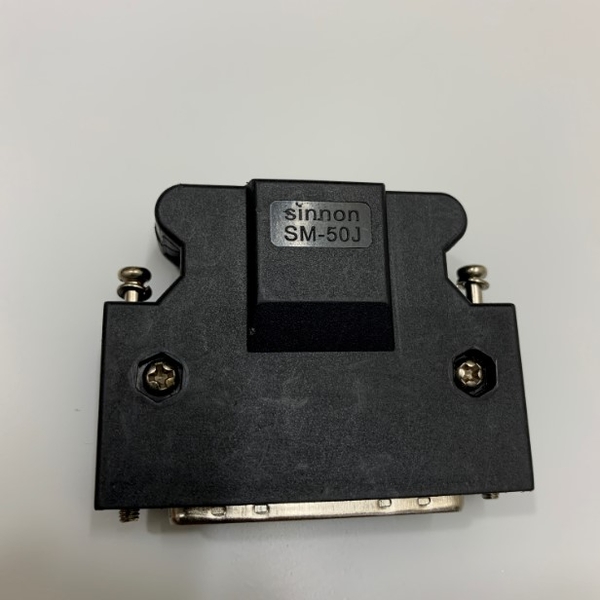 Rắc Hàn SINNON SM-50J SCSI MDR 50 Pin Male For Servo Motor I/O MR-J3CN1 ...