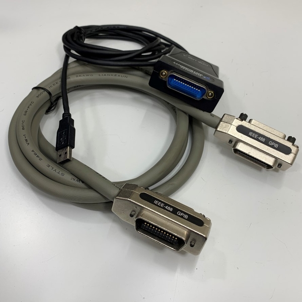 Combo National Instrument GPIB-USB-A GPIB Adapter Dài 2M 6.5ft + Cable ...